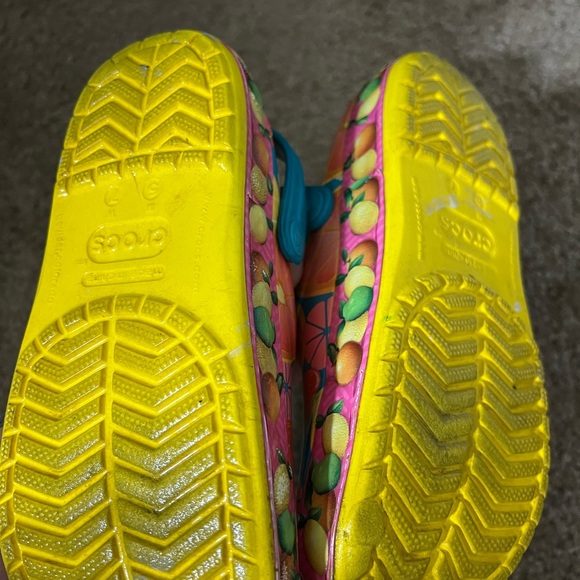 CROCS | Shoes | Rare Fruit Citrus Grapefruit Crocs | Poshmark
